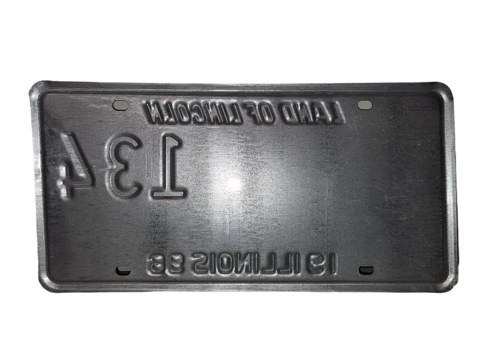 1996 IL Special Event License Plate #134 Taste of Country Fair ...