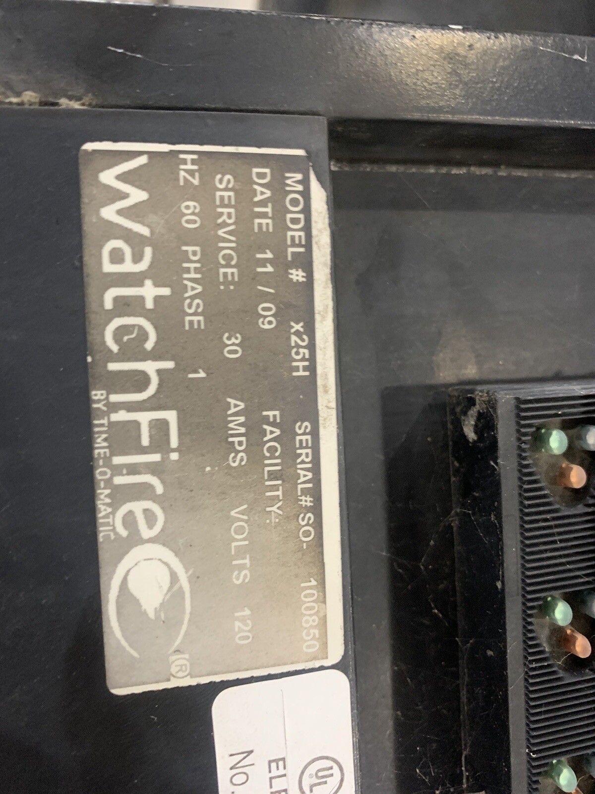 WATCHFIRE FULL COLOR DIGITAL LED READER DISPLAY SIGN *DOUBLE SIDED*(2 ...