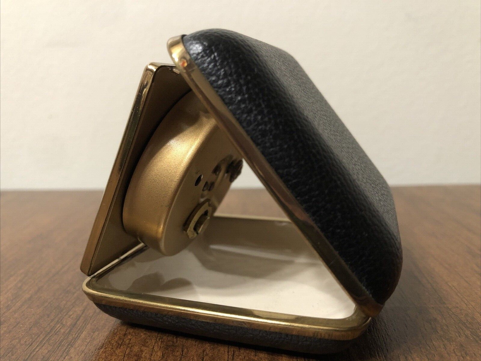 Vintage Sloan Travel Alarm Clock in Clam Shell - Works | eBay