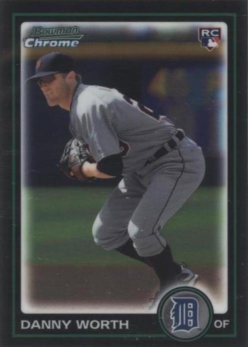 2010 Bowman Draft Picks & Prospects - Chrome Danny Worth #BDP16 (RC ...