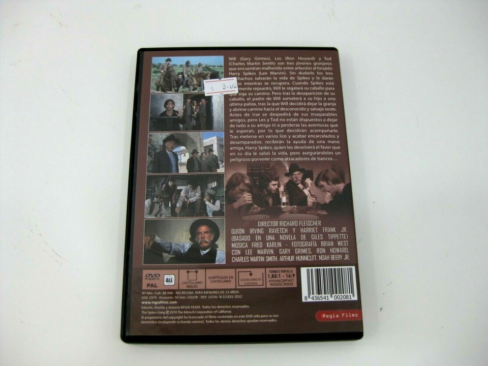 Three Outlaws And A Gunman DVD Lee Marvin Gary Grimes Ron Howard | eBay