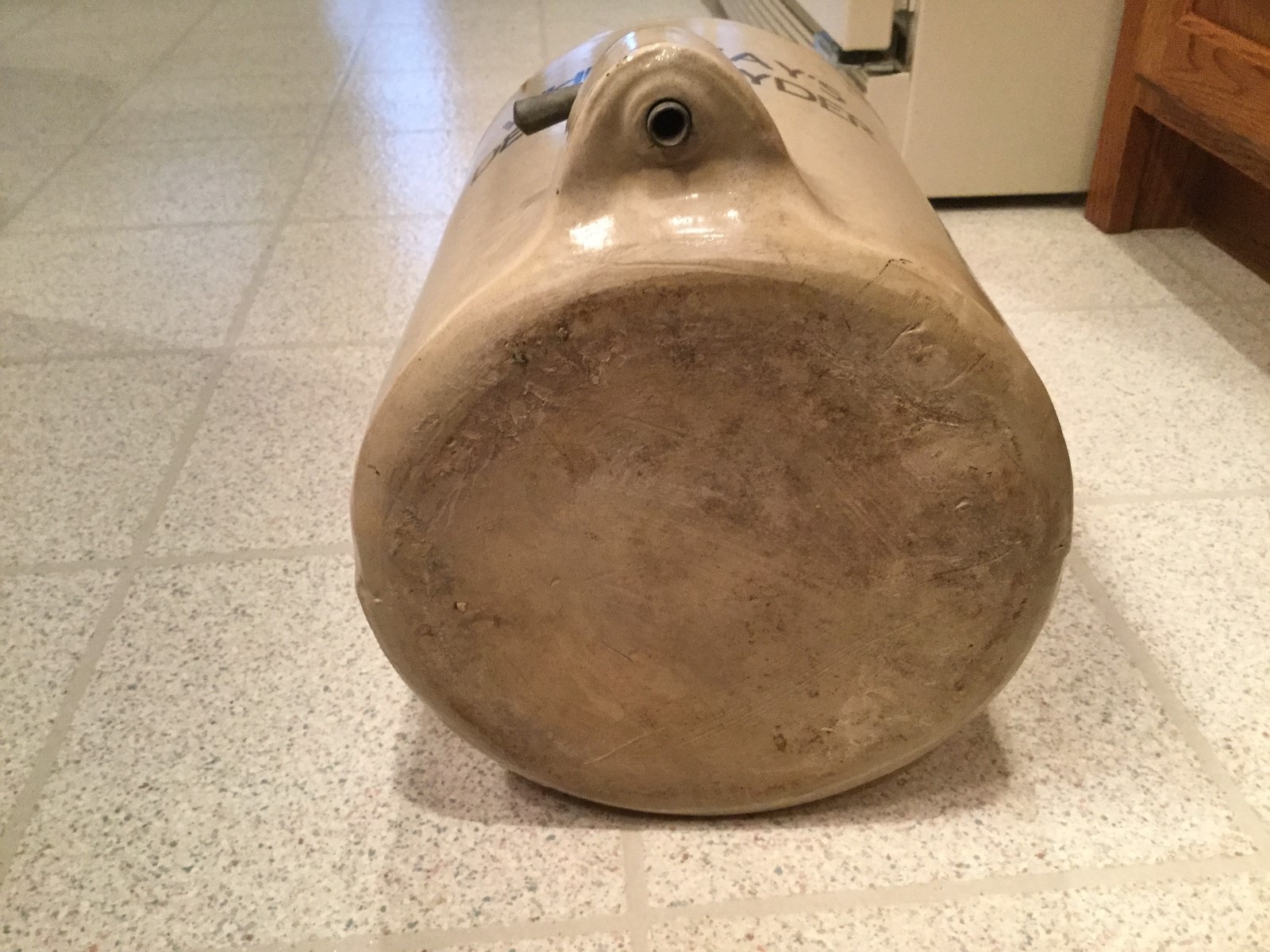 Vintage Whiteway's Devon Cyder Stoneware Dispenser Jug Graphics Nice 15 ...