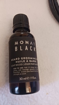 MONAT BLACK Beard Oil 30ml | eBay