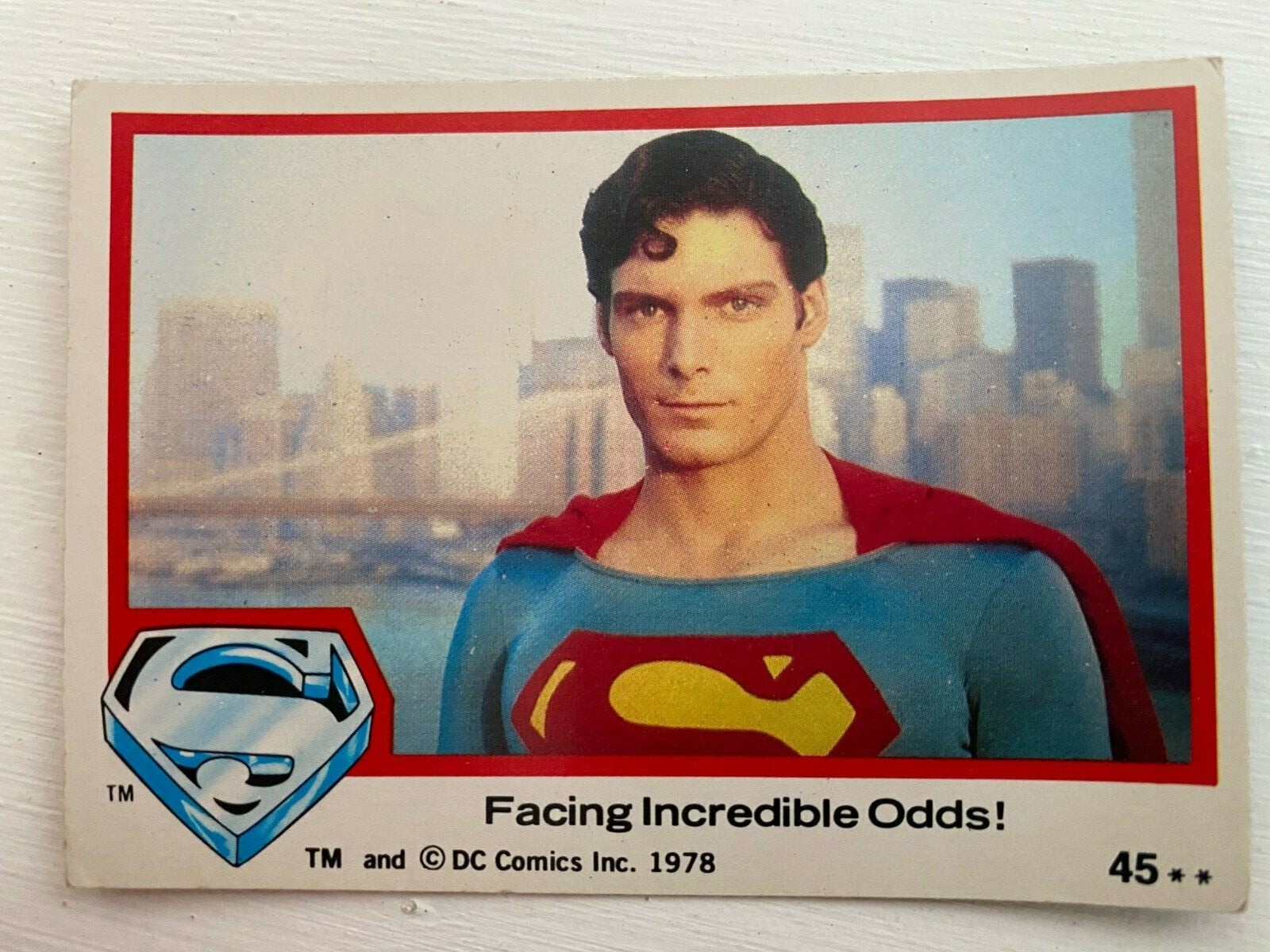 Topps Superman Cards 1978 white border - Various | eBay