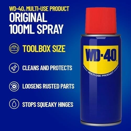 WD-40 Multi Use Lubricant Spray 100ml Pocket Size Original Spray New UK ...