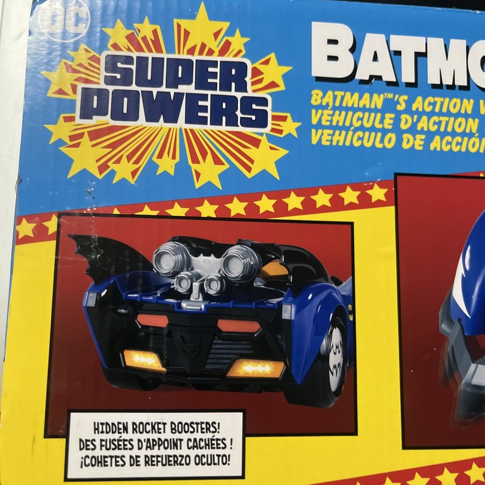DC Super Powers Vehicles The Batmobile Macfarlane NEW | eBay