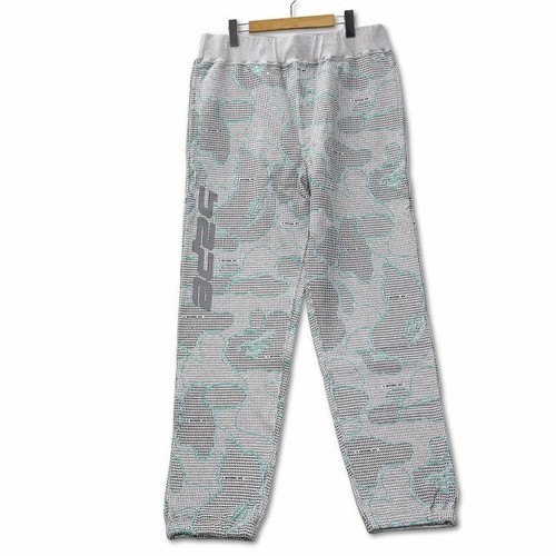 A BATHING APE TEXT CODE CAMO sweat pants, XL, grey, men's | eBay Australia