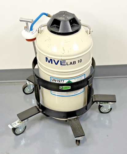 MVE Lab 10 Liquid Nitrogen Dewar Tank w/ Brymill Withdrawal Device ...
