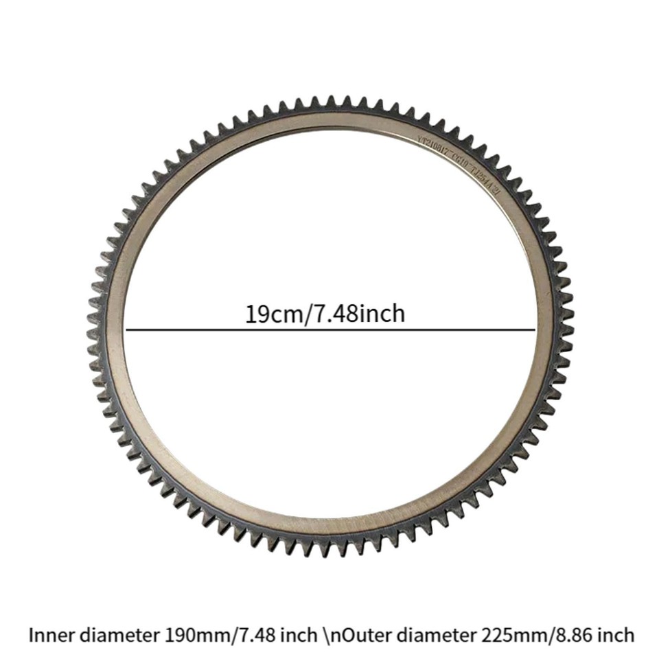 Flywheel Crown Gear Ring Assembly Garage Spare Component Maintenance ...