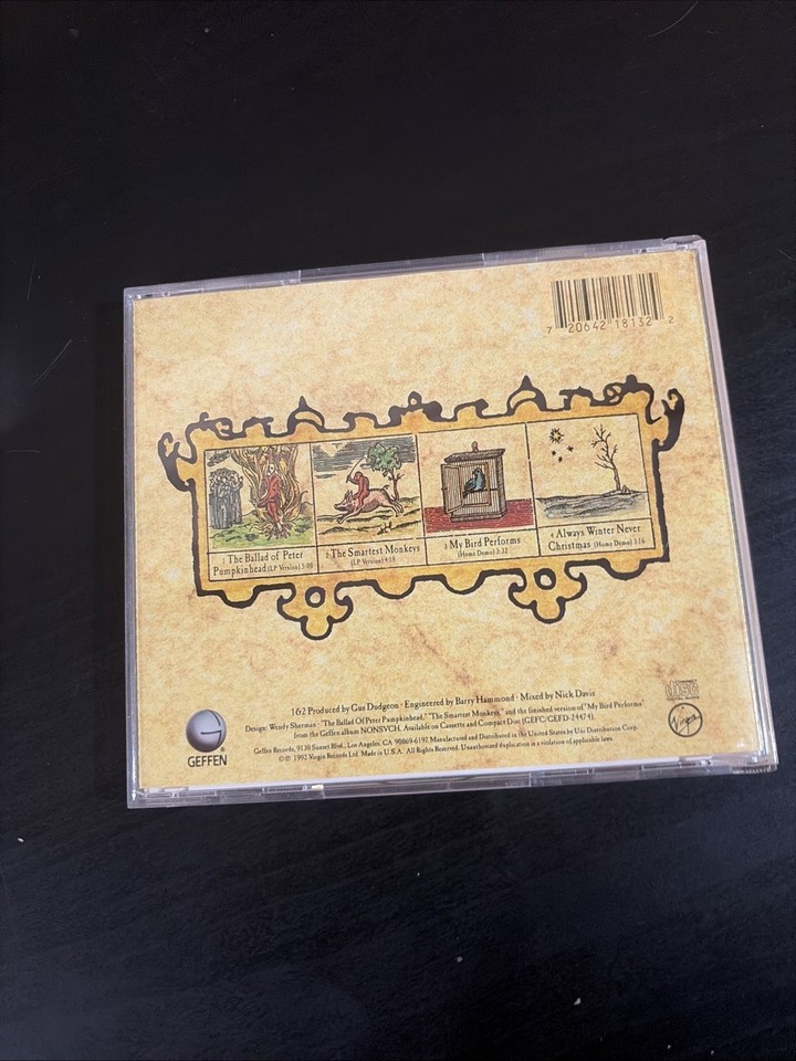 The Ballad of Peter Pumpkinhead [Maxi Single] by XTC (CD, Geffen) FREE ...