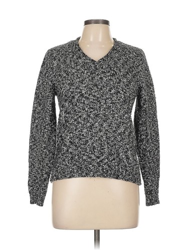 Classic Elements Women Gray Pullover Sweater L Petites | eBay