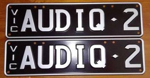 AUDI Q2 VIC NUMBER PLATES | eBay Australia