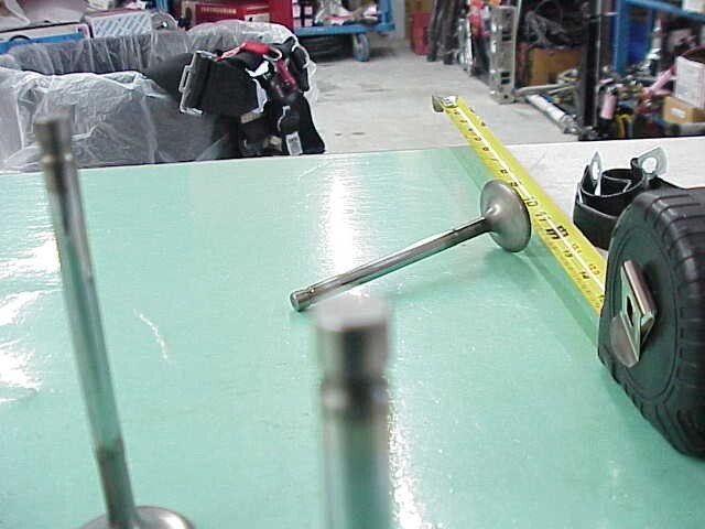8 HMS Enforcer 11/32 Stainless Spec Engine Exhaust Valves 1.600" - 5. ...