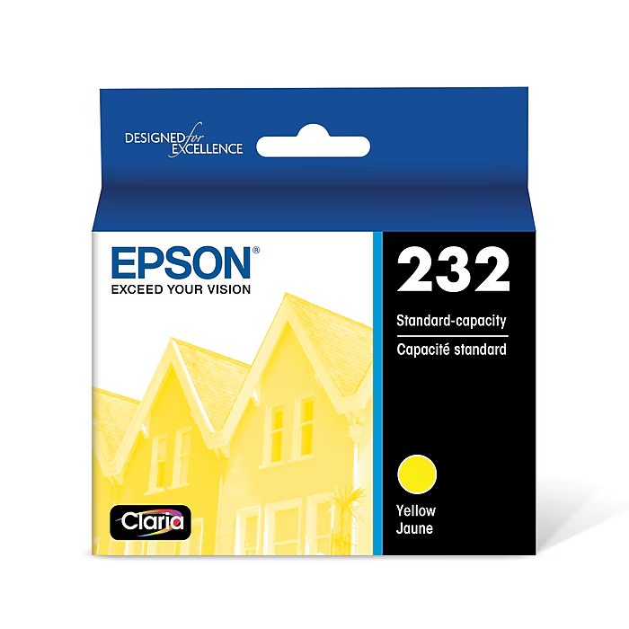 Original Epson 232 Ink Cartridges T232 Black Cyan Magenta Yellow for XP ...