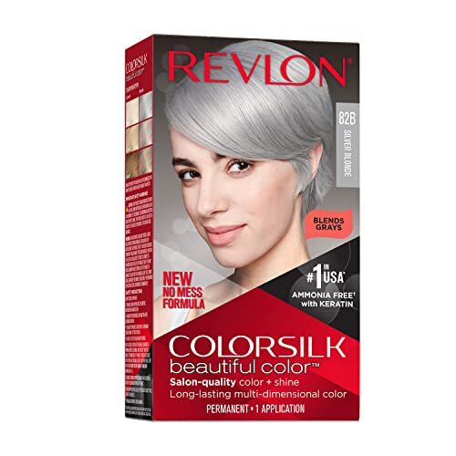 Revlon Colorsilk Beautiful Color 82B Silver Blonde, 1 Pack 309970185763 ...