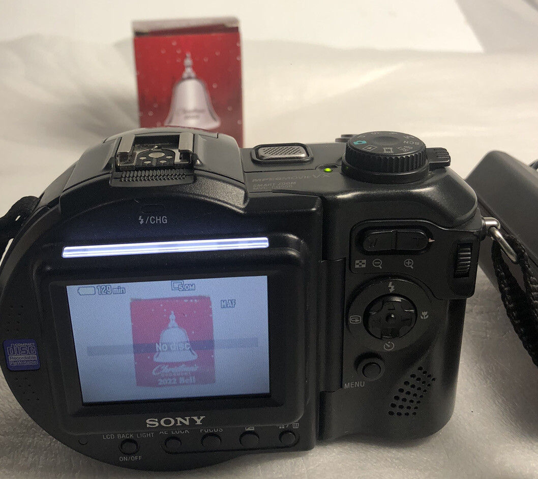 Sony Mavica MVC-CD500 5MP Digital Camera 3x Optical Zoom ,Excellent ...
