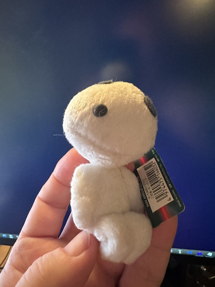 Vintage Princess Mononoke Kodama Keychain 1997 Studio Gibhli Japan New ...