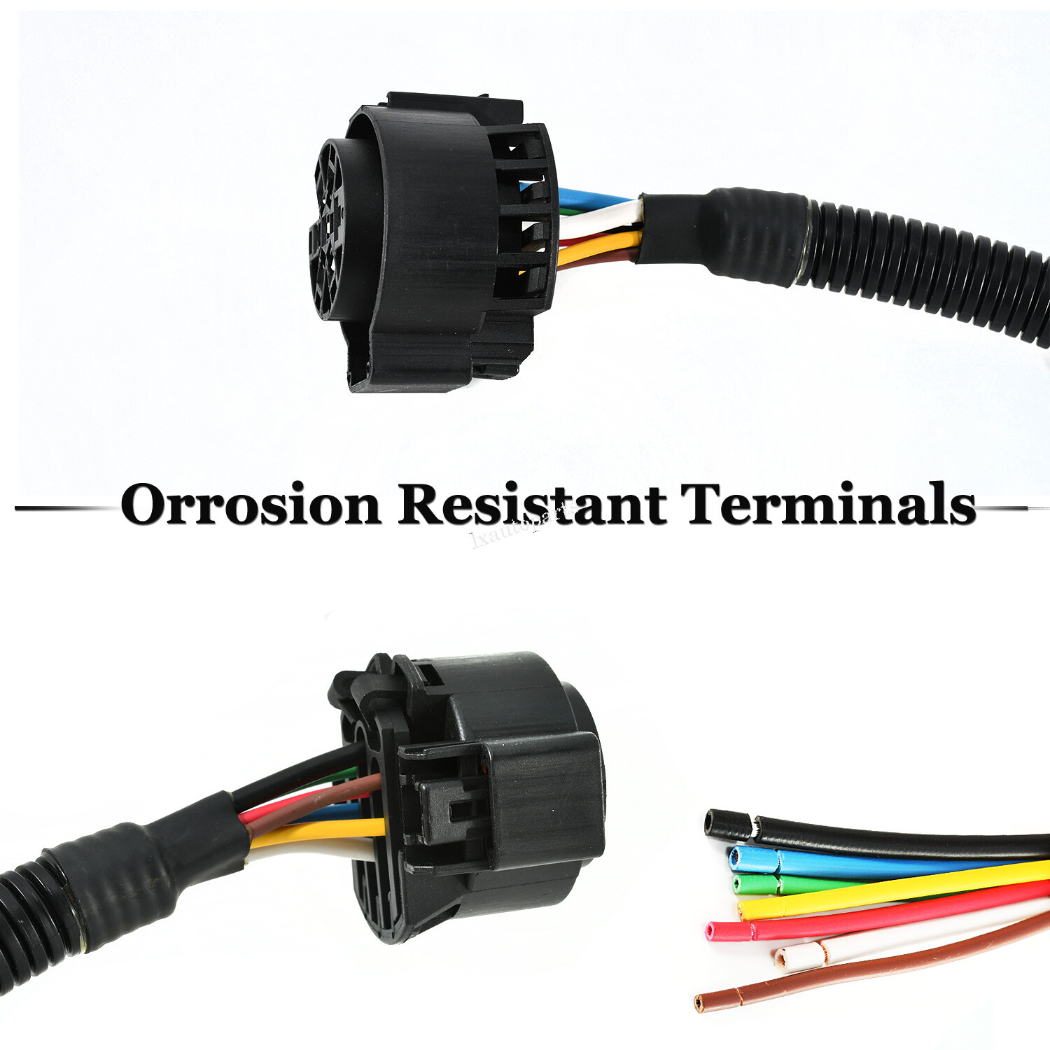 For Ford F150 F250 F350 Trailer Light Wiring Harness & 7 Pin RV Blade ...