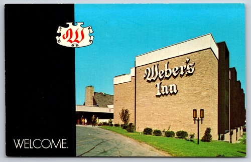 Ann Arbor Michigan~Webers Inn~Banquet Facilities~1960s Postcard | eBay