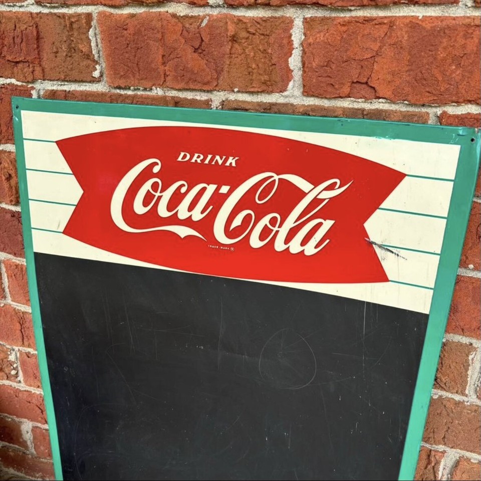 Vintage 1963 Coca-Cola Menu Board Sign | eBay