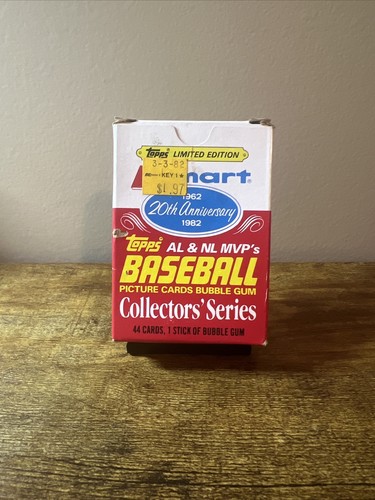 (1) 1982 Topps Baseball K-Mart AL & NL MVP's Complete Factory Set ~ 44 ...