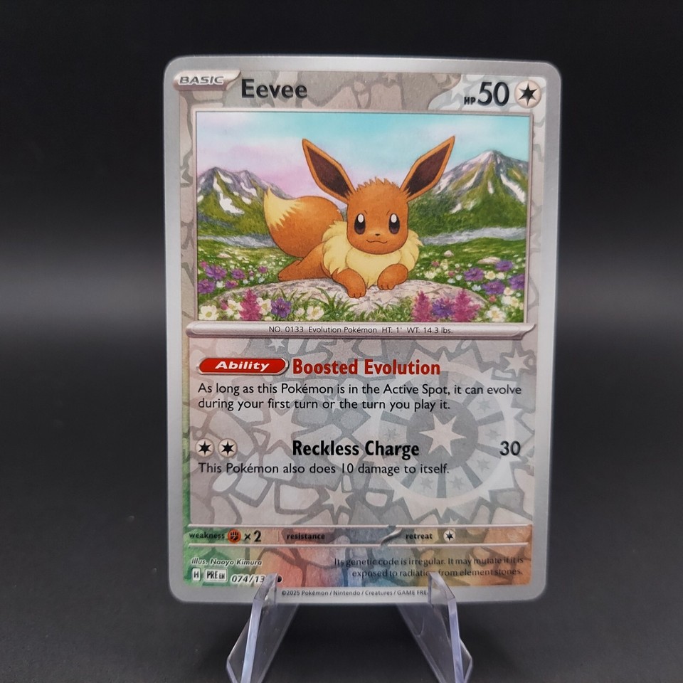 Pokemon TCG Eevee Set Prismatic Evolutions Eevee Collection All Holo ...