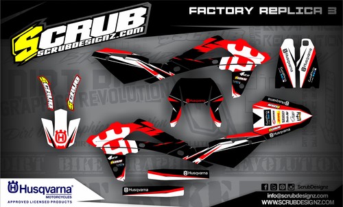 Husqvarna graphics TE250 TE310 2009 2010 2011 2012 2013 decal TE 250 ...