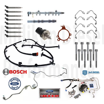 Fuel Contamination Kit 2017-2019 6.7L Ford Powerstroke with S&S CP4 to ...