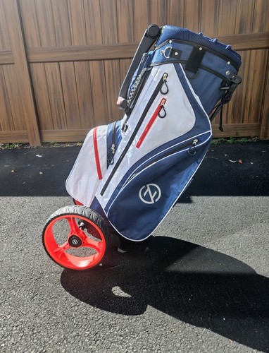 *New* Zero Friction Golf Wheel Pro Pull Cart! | eBay