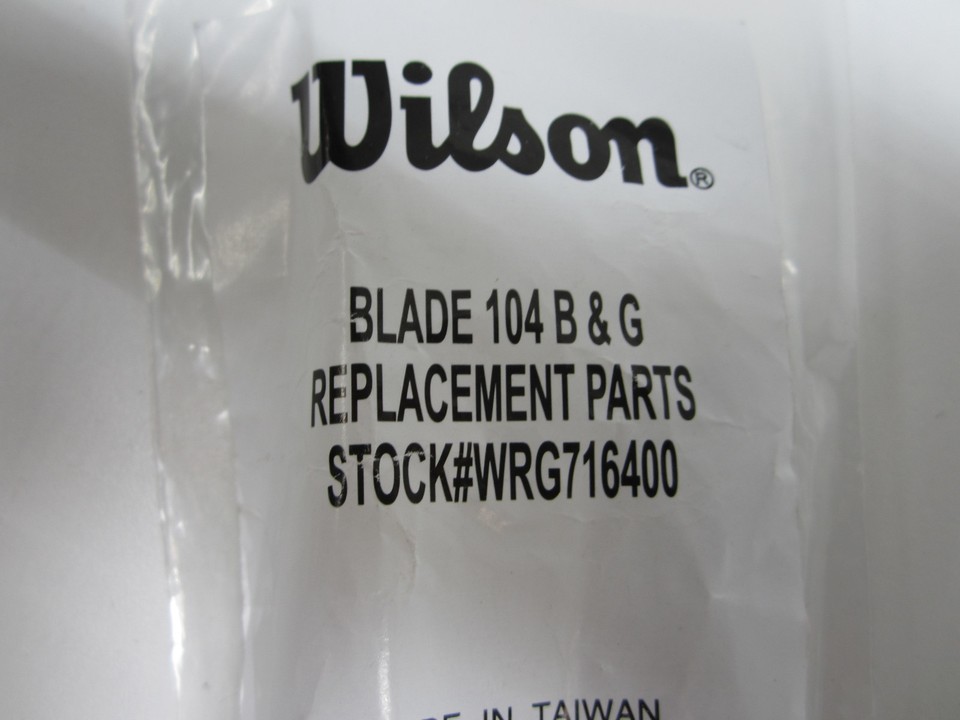 BUMPERGUARD / GROMMET SET: WILSON BLX BLADE 104/TEAM/ KFACTOR (18X19 ...