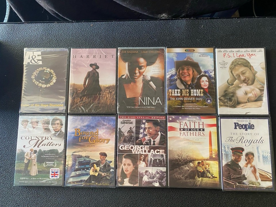 Mixed Genre NEW & SEALED DVDS (Lot Of 20) | eBay