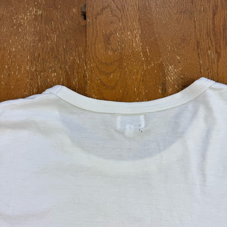 Vintage Sunspel 2-fold Cotton Made In England White T Shirt Size Large ...
