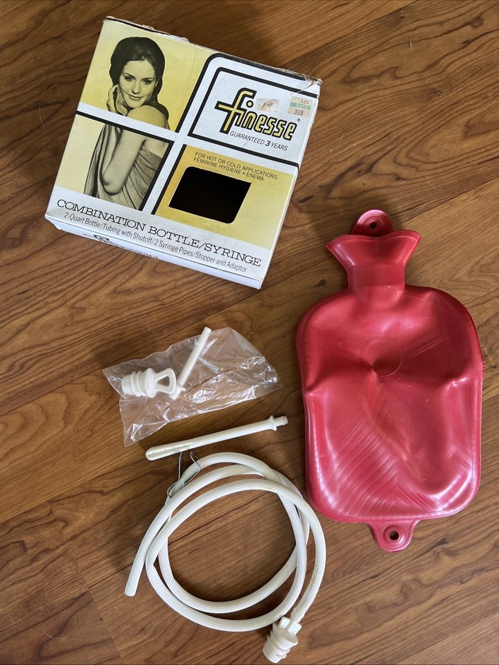VINTAGE Douche / Enema - Finesse - From Muir’s Drug Store OPENED ...