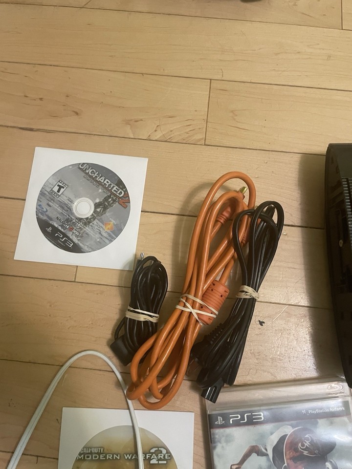 PS3 80GB CECHC01 Backward Compatible Bundle + 13 + 2 Custom Controllers ...