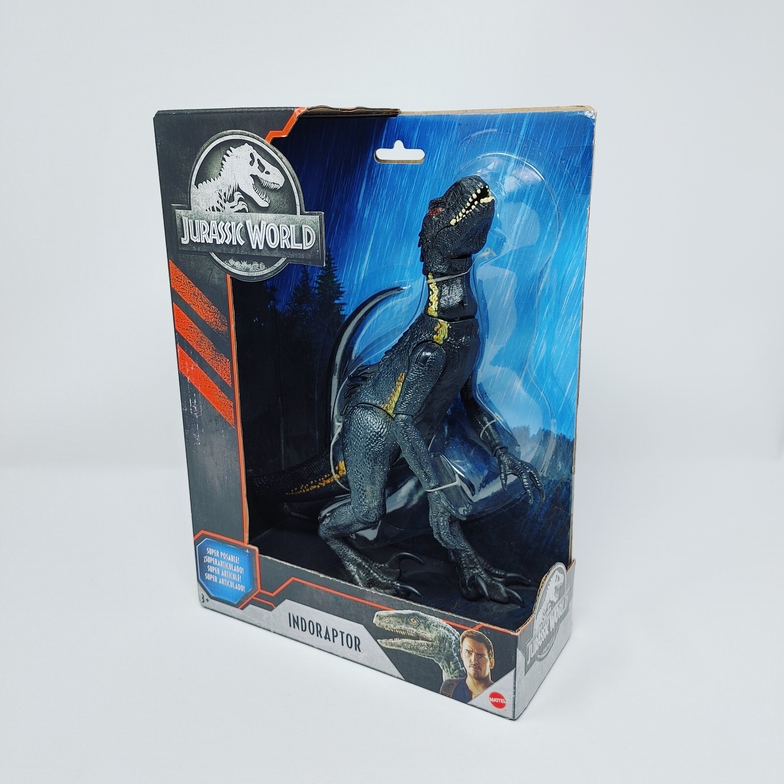 Jurassic World Super Posable INDORAPTOR Mattel 10” Universal - New in ...