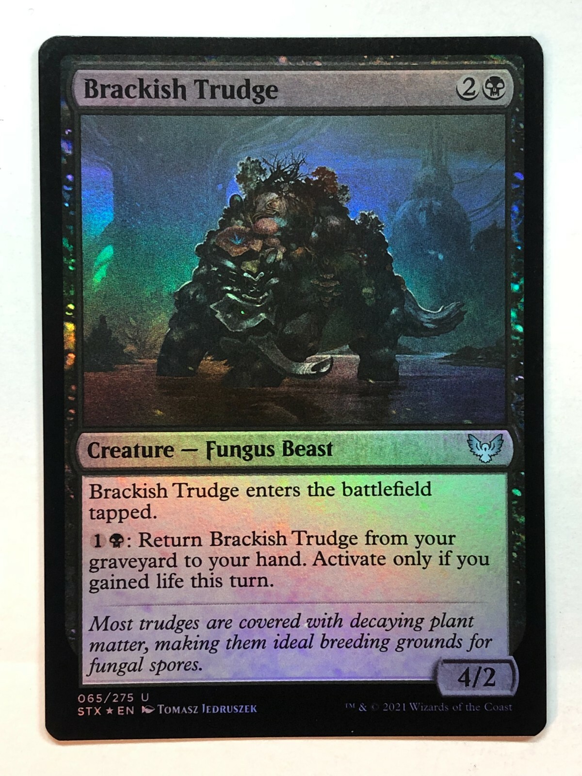 MTG Brackish Trudge Strixhaven: School of Mages 065/275 Foil Uncommon ...