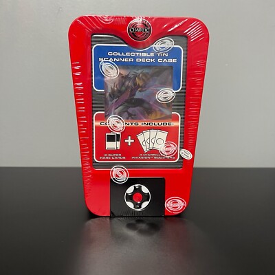 Chaotic TCG Collectible Tin Scanner Deck Sealed. M'Arrillian Invasion ...