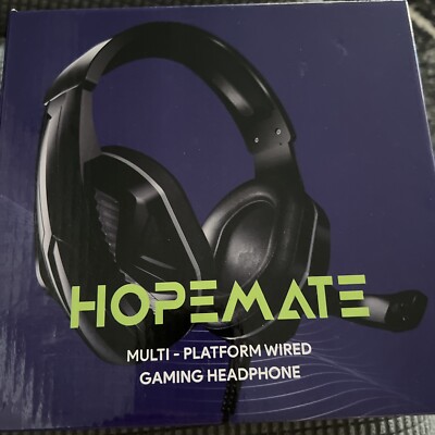 HOPEMATE Multi-Platform Wired GAMING Headphones NEW | eBay