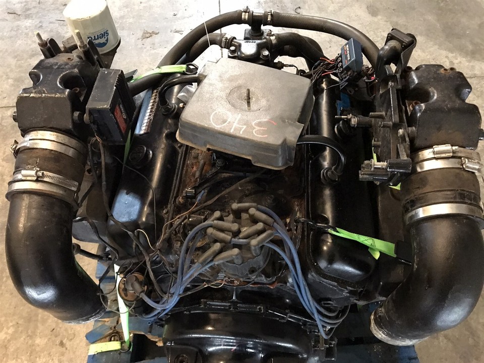 MerCruiser inboard Marine Engine 7.4 L 454 340 HP V8 NO SALT Drop In ...