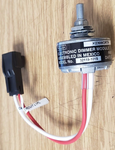 @ ~NEW GENUINE PACCAR KENWORTH ELECTRONIC CONTROL MANUAL DIMMER SWITCH ...