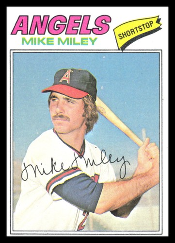 1977 Topps Mike Miley #257California Angels VG 4L | eBay