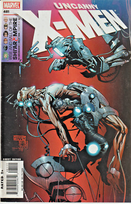 UNCANNY X-MEN #481 PROFESSOR CHARLES XAVIER MARVEL 2007 NICE!!! | eBay