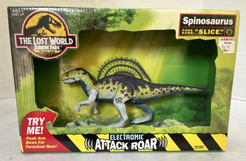 Jurassic Park The Lost World Spinosaurus SLICE Electronic Attack Roar ...