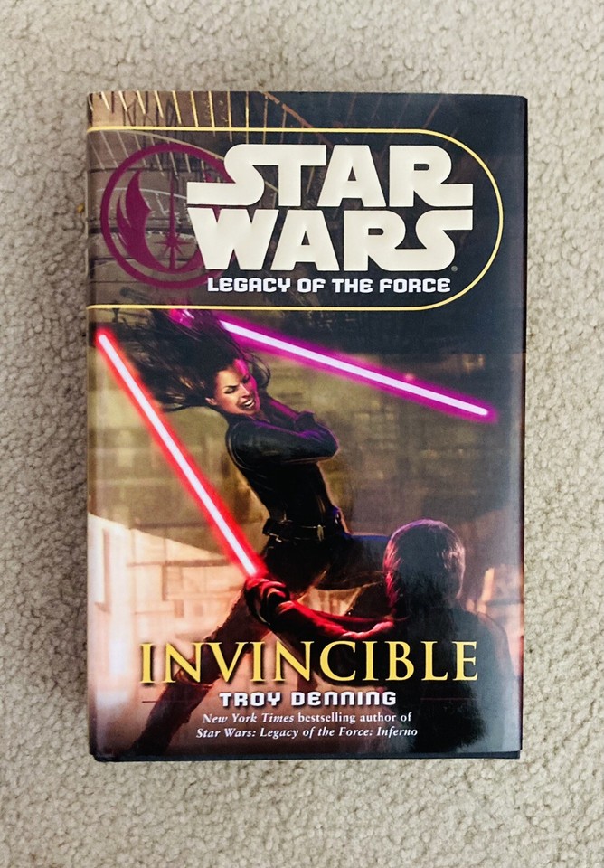 Star Wars Legacy Of The Force - Hardcover - Book Lot - Sacrifice ...