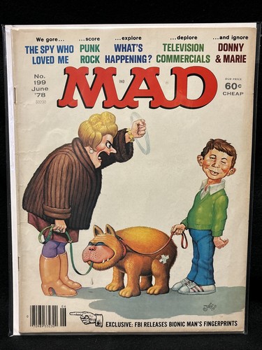 MAD Magazine No. 199 June 1978 Clean, Vintage, Carded/ Sleeved! VG | eBay
