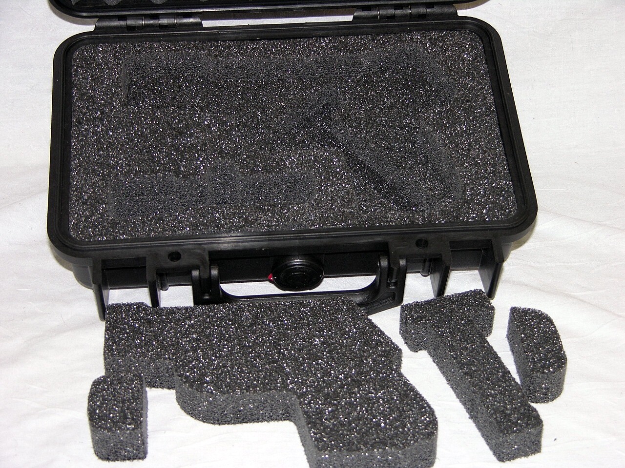 Shooters Solution precut pistol handgun foam insert fits your Seahorse ...