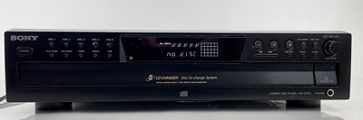 Sony CDP-CE375 CD Changer w/NEW Remote & Cables - From Japan - TESTED ...