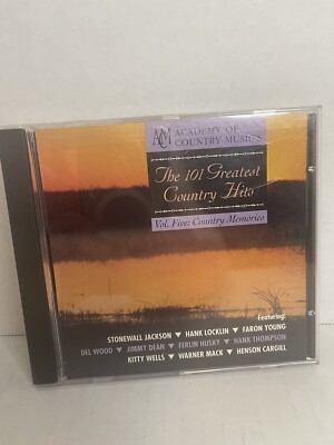 101 Greatest Country Hits, Vol 5: Country Memories - Audio CD - Kitty ...
