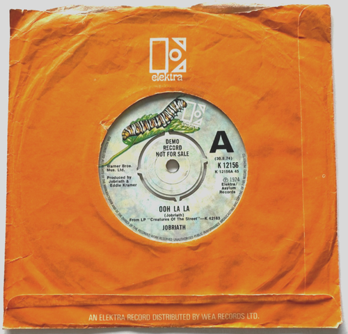 JOBRIATH OOH LA LA 1974 Glam Elektra Demo UK 7" 45 | eBay UK