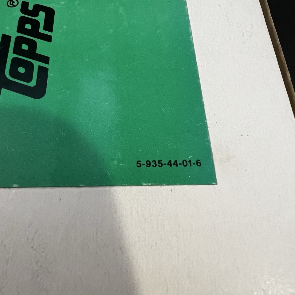 Garbage Pail Kids Stickers Series 4 Rare Toys R Us White Rack Pack Box ...